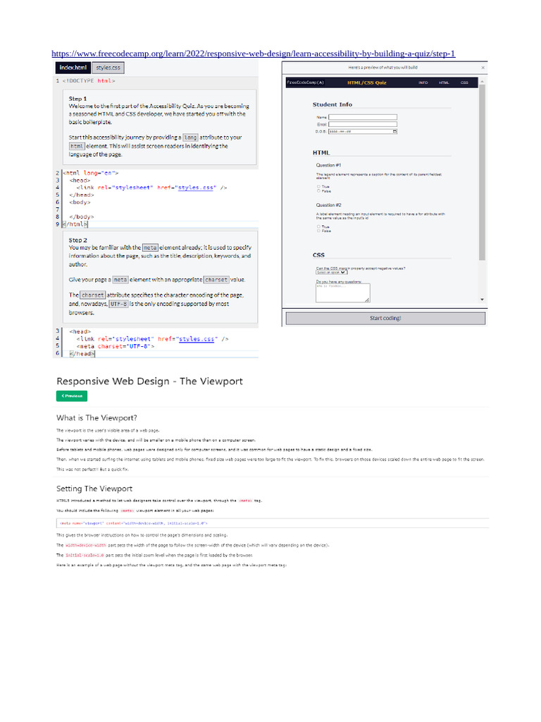 Responsive Web Design 4 | PDF