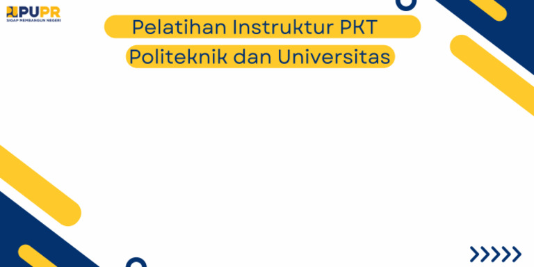 Pelatihan Instruktur PKT pada Politeknik dan Universitas | PDF