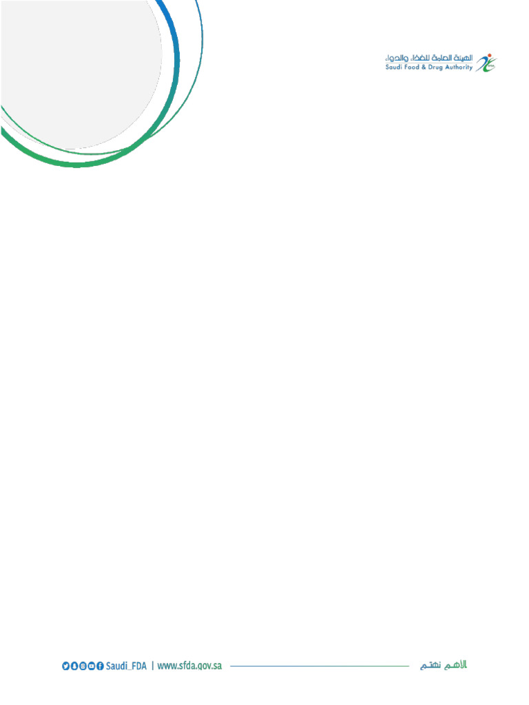 Saudi FDA Guidance Requirements Cosmetic Product Notification | PDF ...