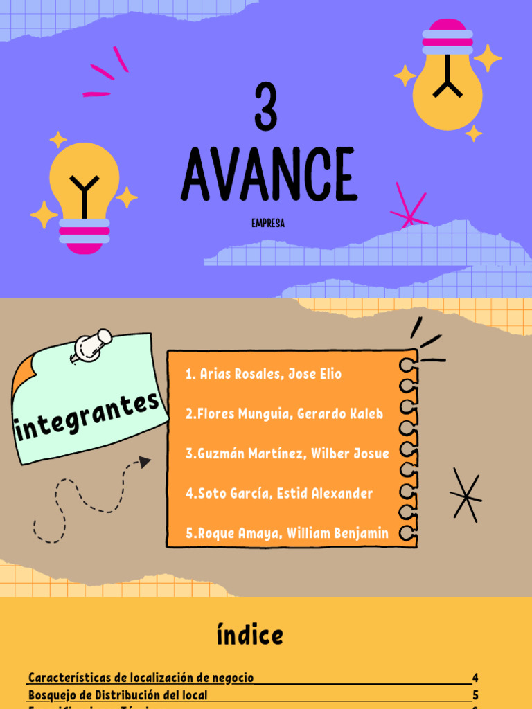 Avance Avance: Empresa | PDF