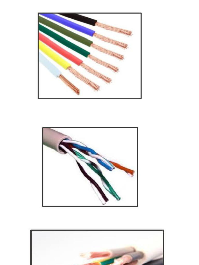 4 Types of Electric Wires | PDF