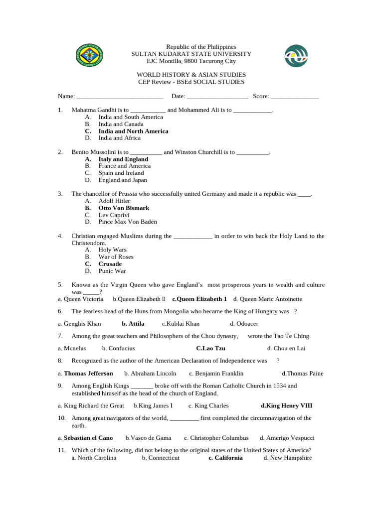 World History Asian Studies | PDF