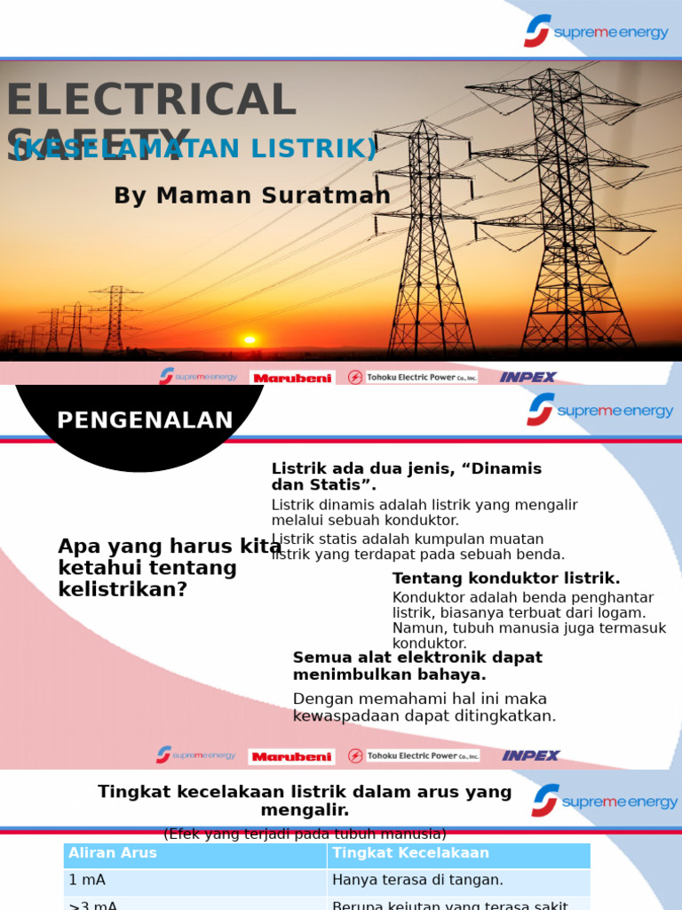 Keselamatan Listrik Maman | PDF