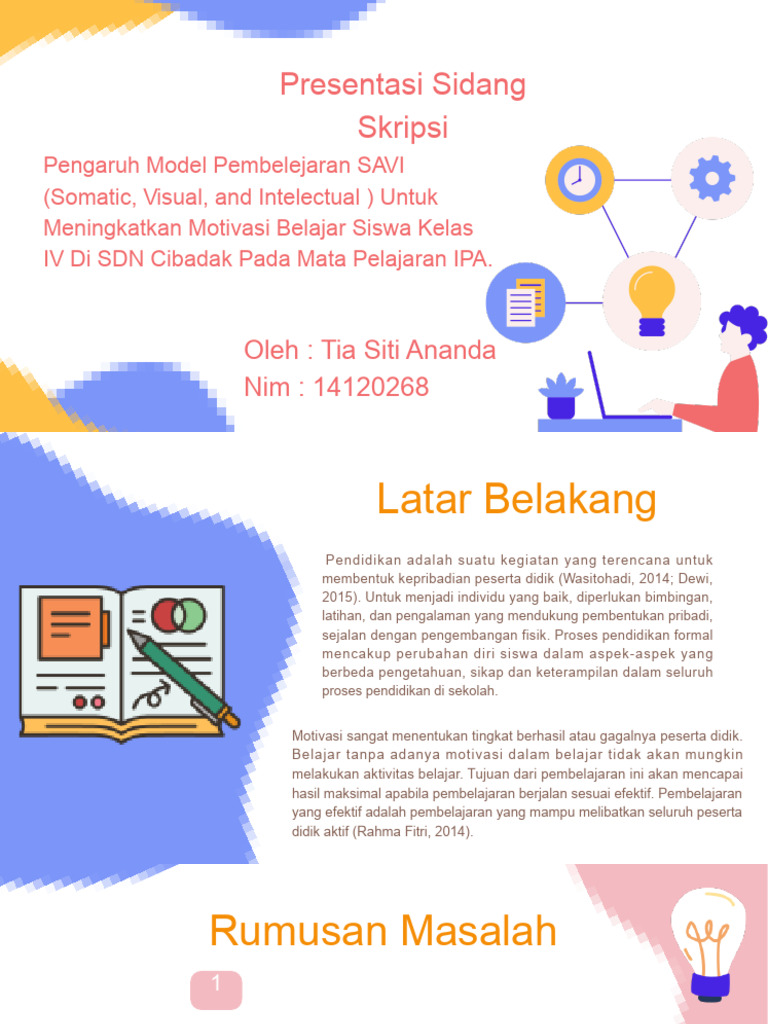 Ppt Sidang Skripsi Tia.pptx-1 (1) | PDF