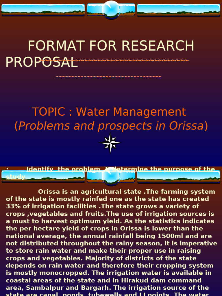 Format For Rearch Proposal1234 | PDF