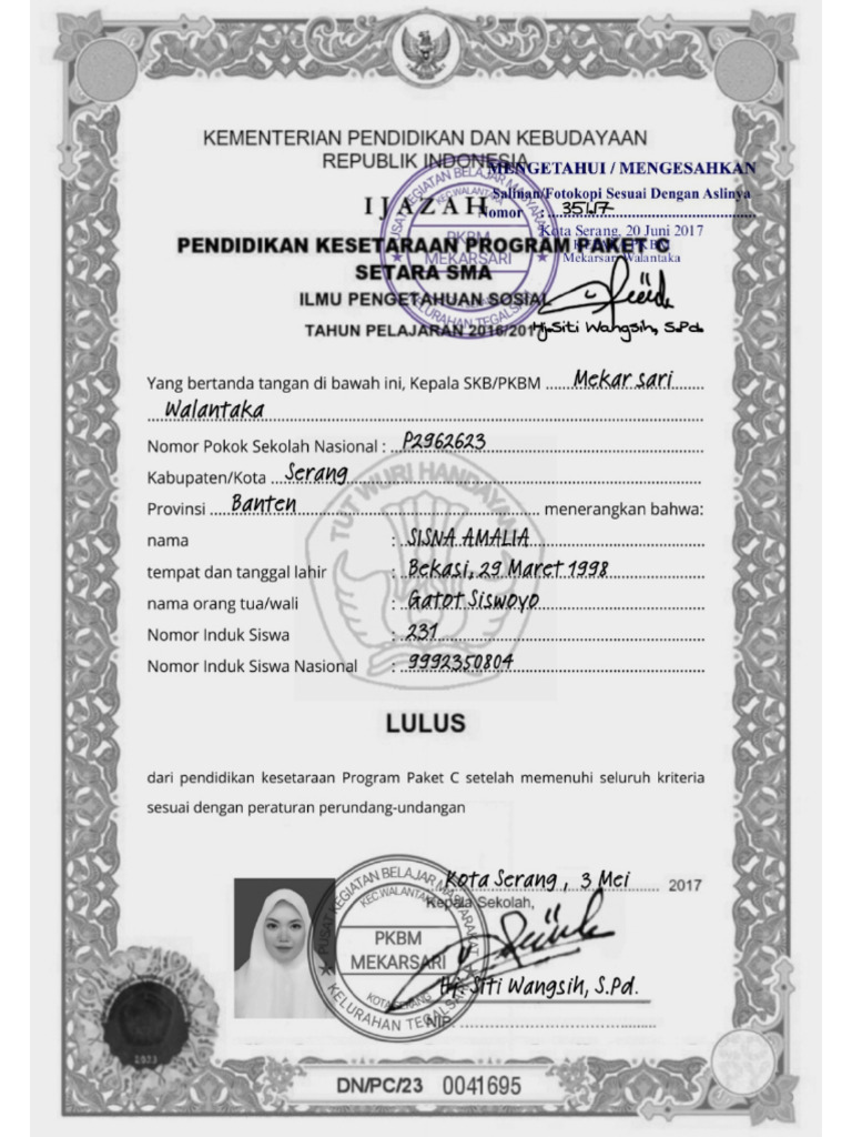 LGLSR - Sisna Amalia | PDF