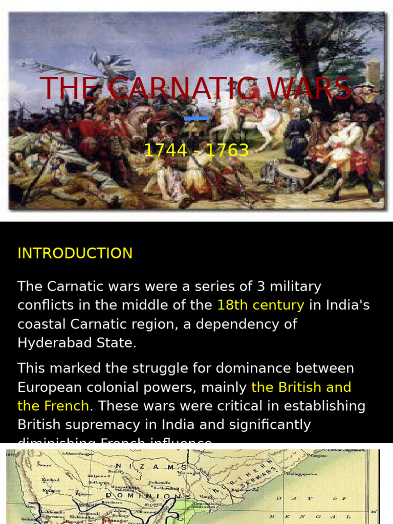 The Carnatic Wars | PDF