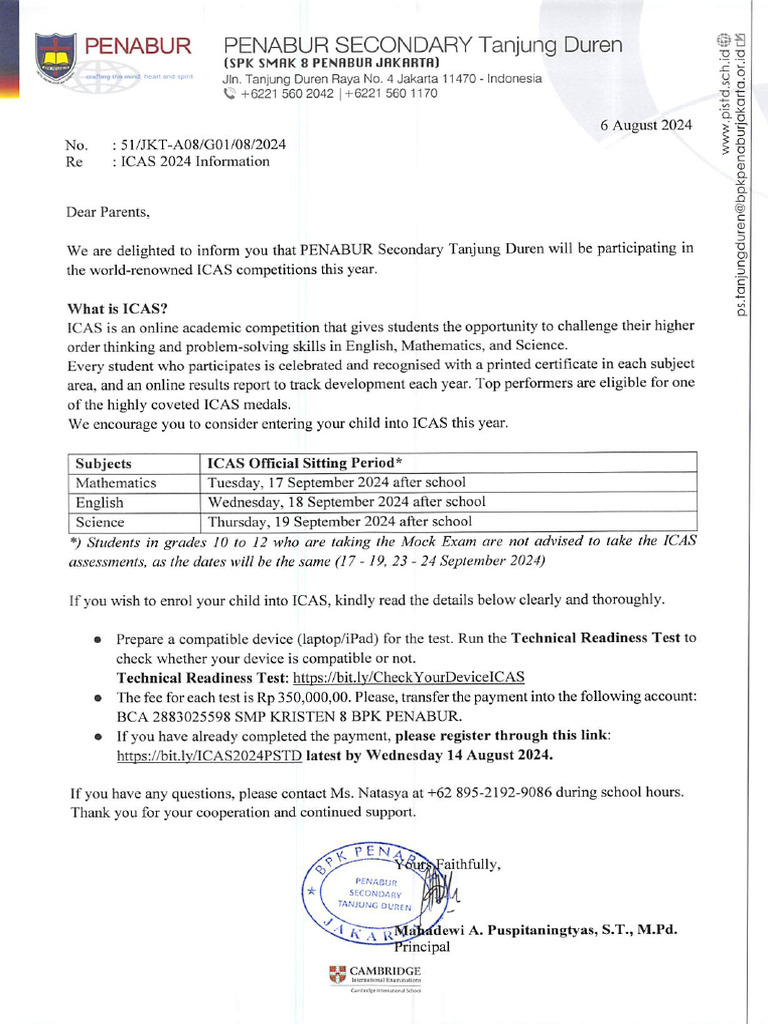 A. ICAS 2024 Information | PDF