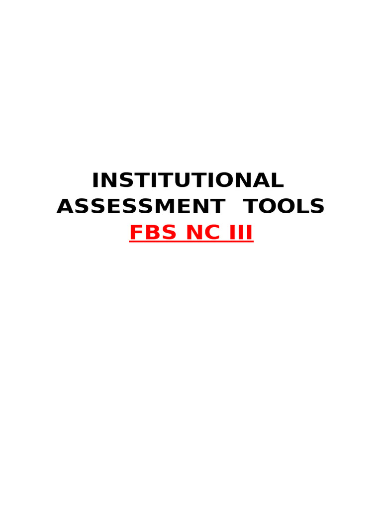 Ia FBS NC3 | PDF