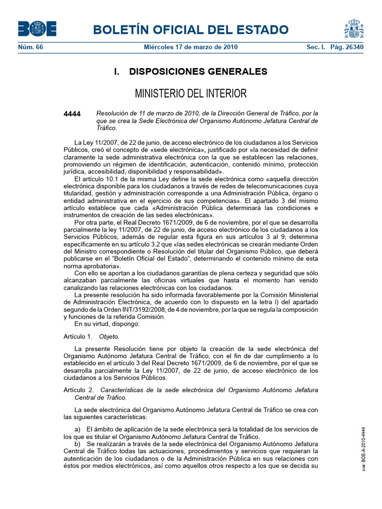 Boe A 2010 4444 | PDF