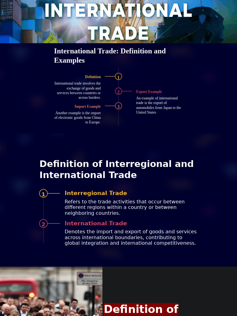 International Trade Rt-1 | PDF