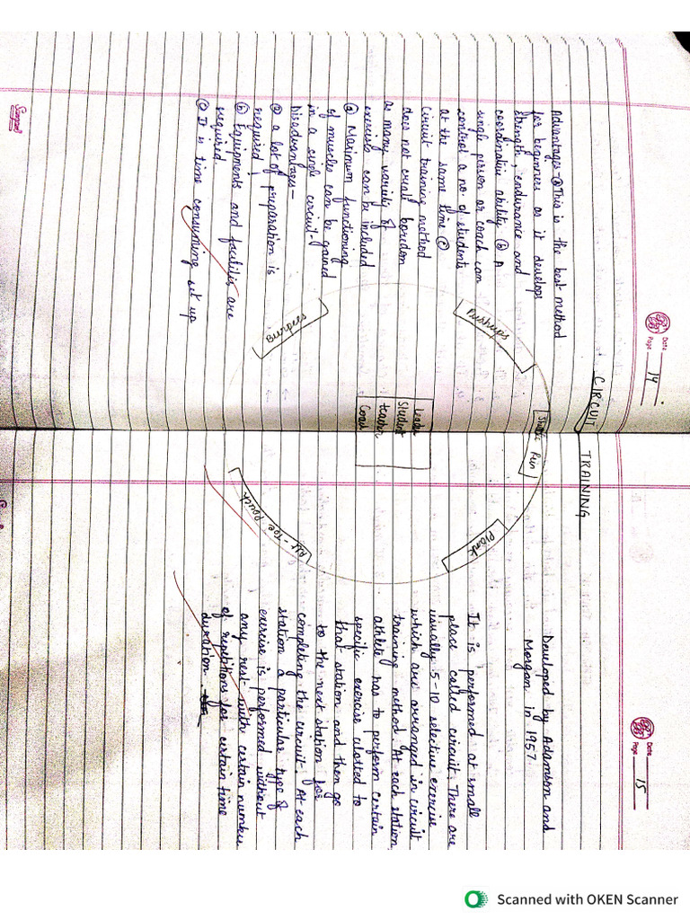 Circuit and Weight Training | PDF