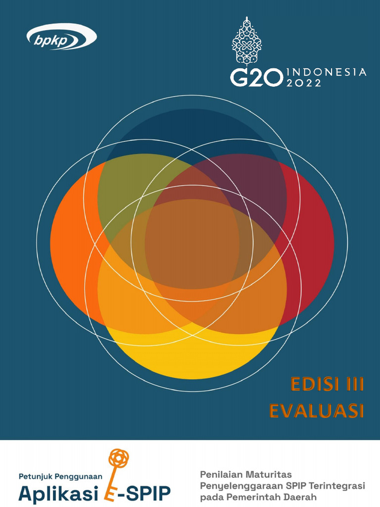 Petunjuk Penggunaan Aplikasi E-SPIP Terintegrasi Pemda - Evaluasi | PDF