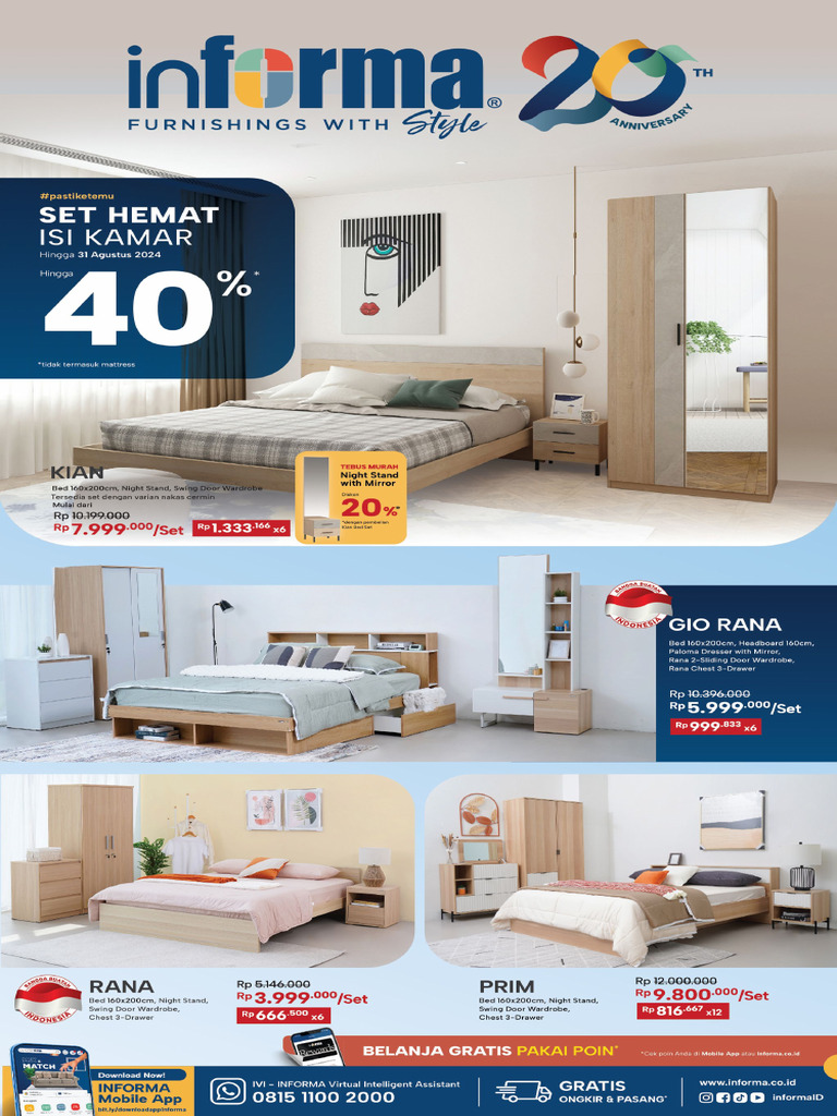 Set Hemat Isi Kamar-1 | PDF