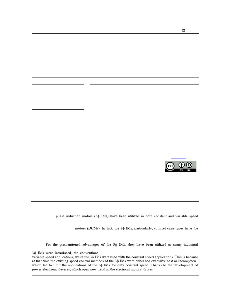Simulation Model For Pulse Width Modulation Voltage Source Inverter Of Three Phase Induction