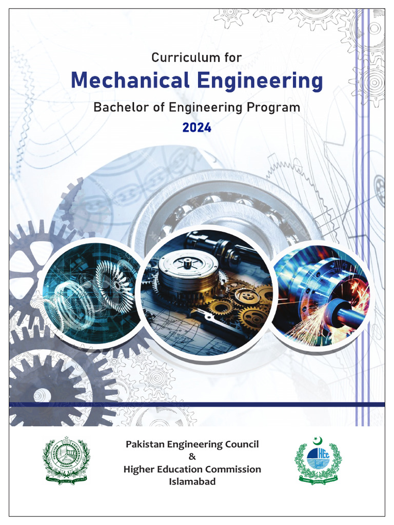 2024 Bachelor Mechanical Engineering Curriculum | PDF | Curriculum ...