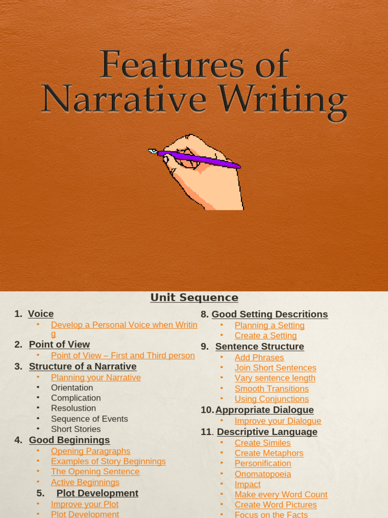 Writing Narratives | PDF
