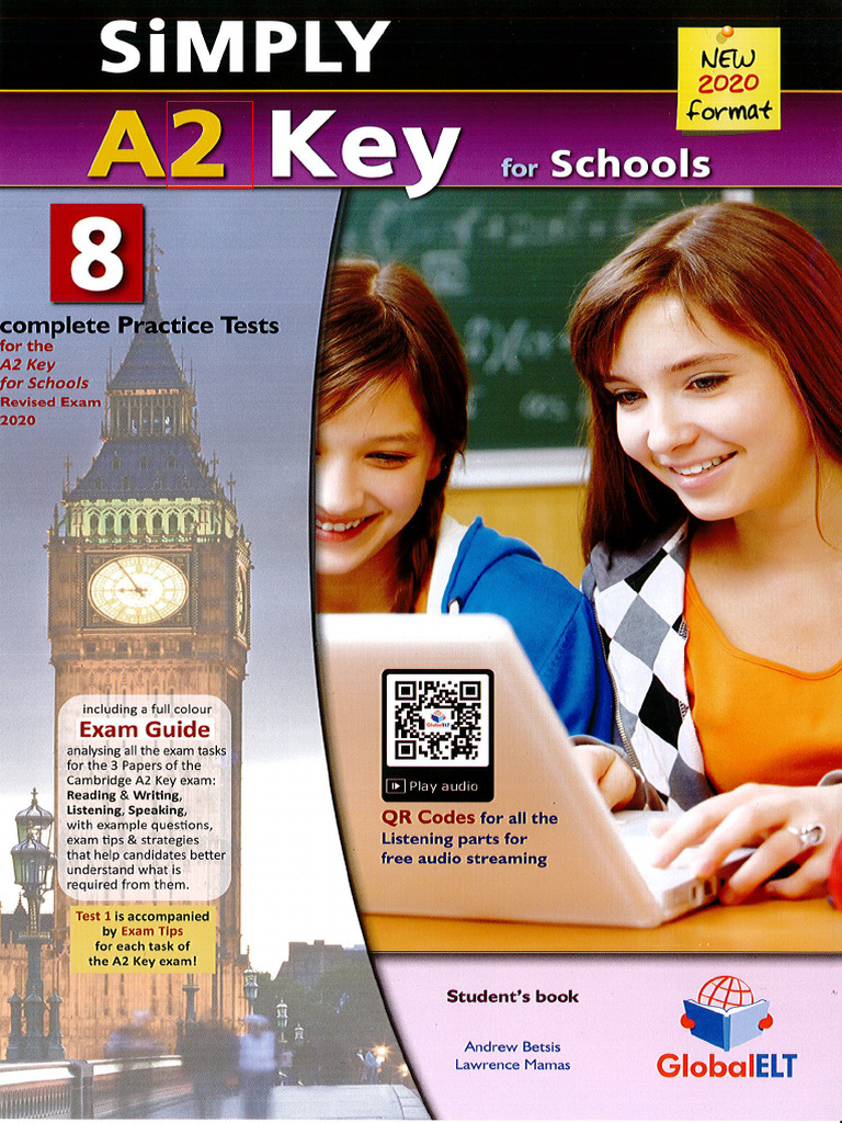 502 1 Simply A2 Key For Schools 8 Practice Tests 2019, 144p 2 | PDF