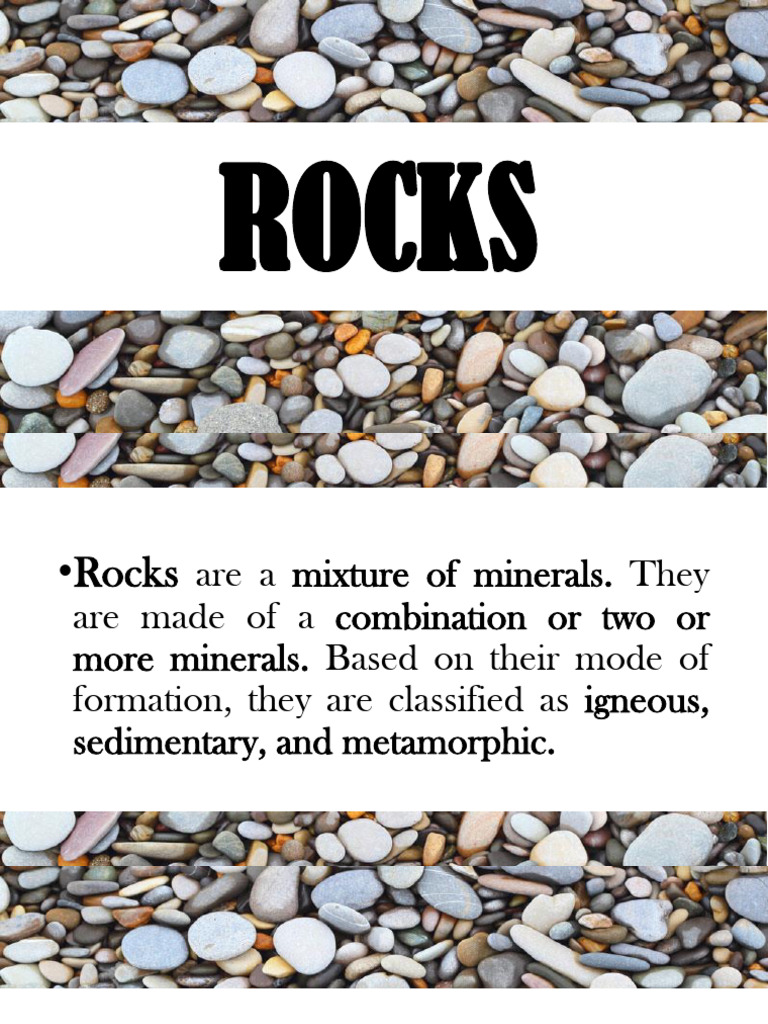Els Lesson 3 Rocks | PDF