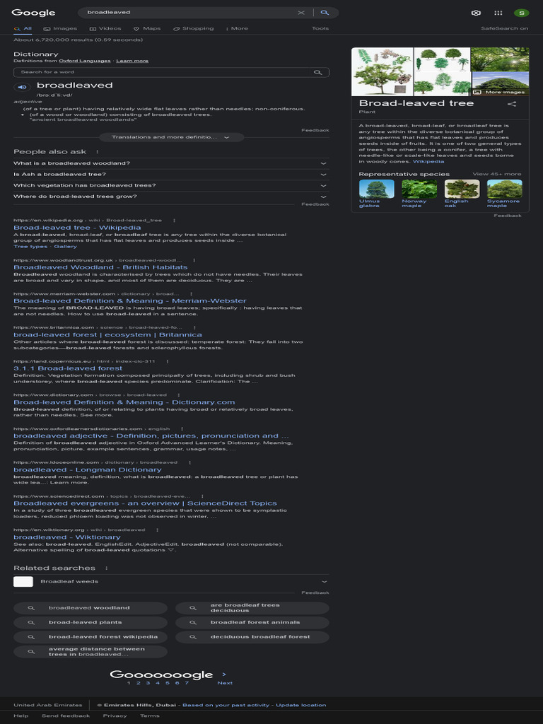 broadleaved - Google Search | PDF