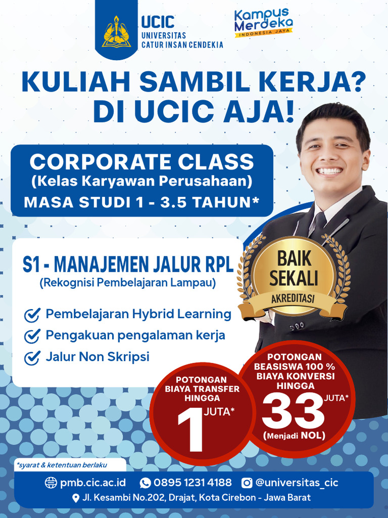 Poster Kelas Karyawan RPL | PDF