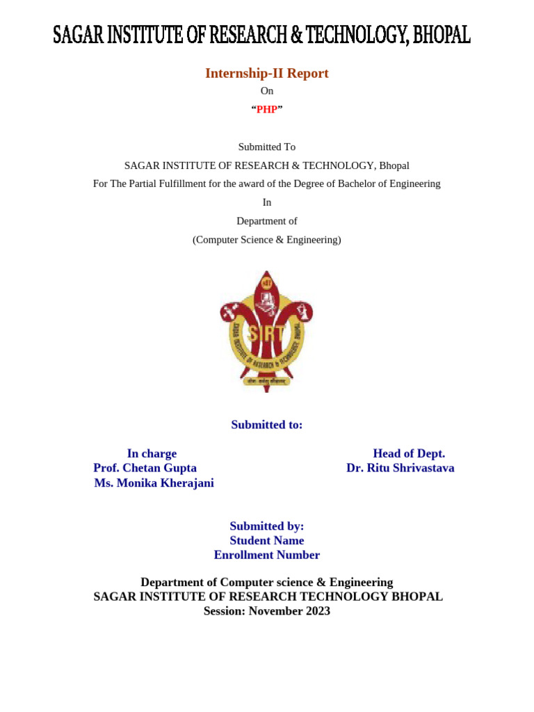 Industrial Training Report By Chtetan Gupta Pdf