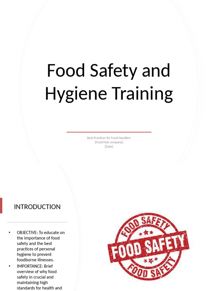 Food Safety and Hygiene Training | PDF