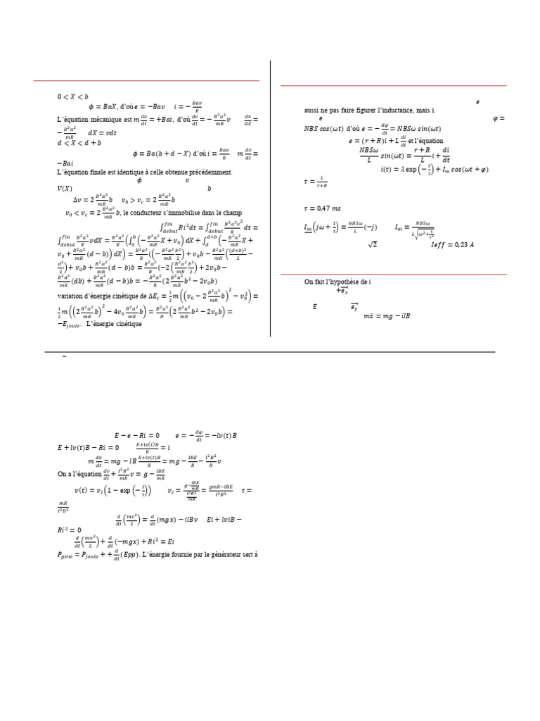 TD - Convertisseurs Électromécanique - Correction - 2021 | PDF