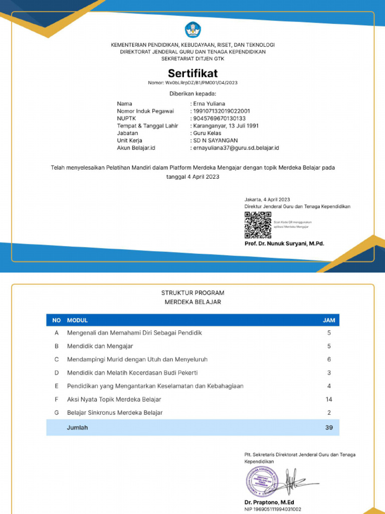 Merdeka Mengajar Erna | PDF