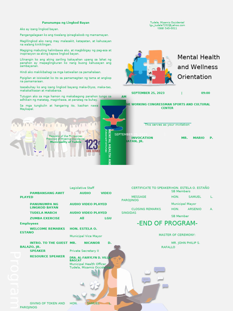 Program CSC Mental Health | PDF