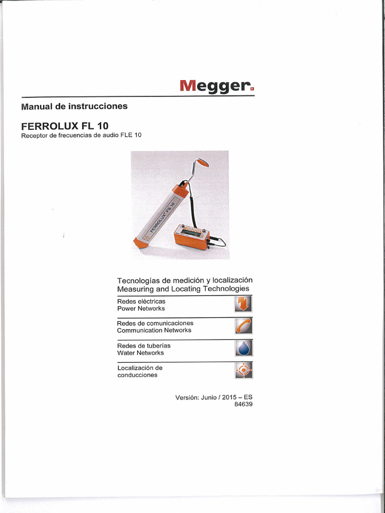 Manual de Instrucciones (Ferrolux FL10) | PDF