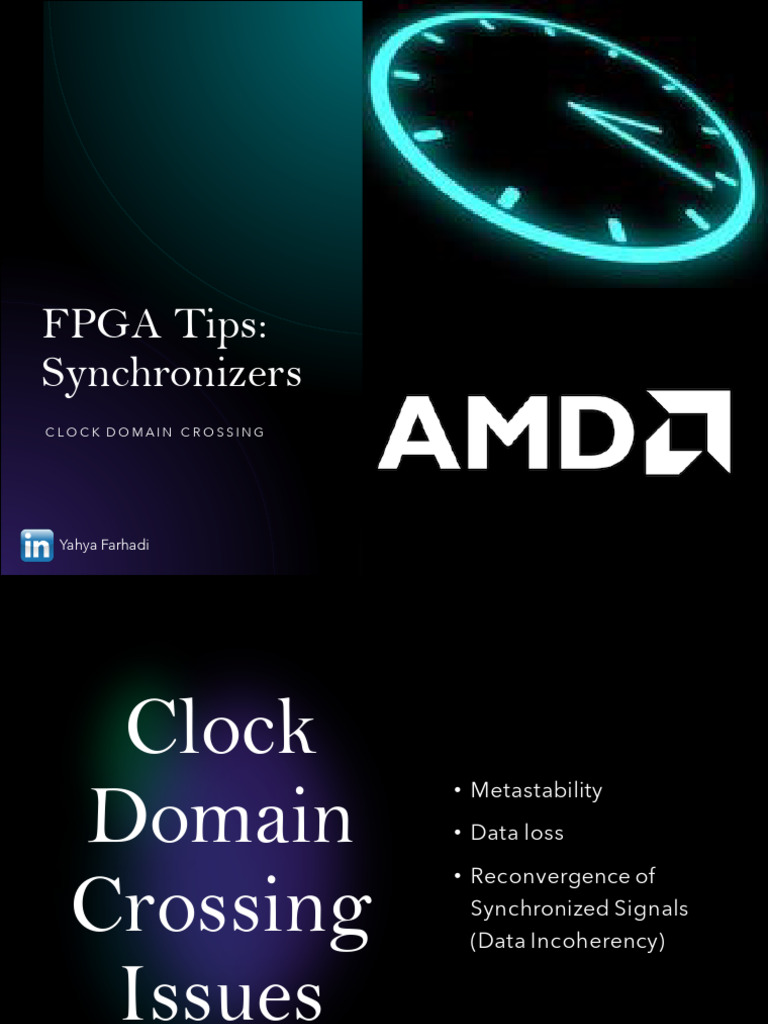 CDC Techniques & Synchronizers - Download VLSI FOR ALL App | PDF CDC Techniques & Synchronizers - Download VLSI FOR ALL App | PDF