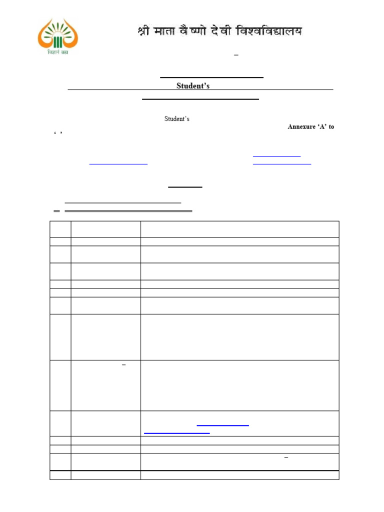 Mess Services Tender Document SMVD University | PDF