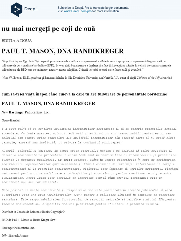 Borderline - Mason, Paul T.,Kreger, Randi | PDF