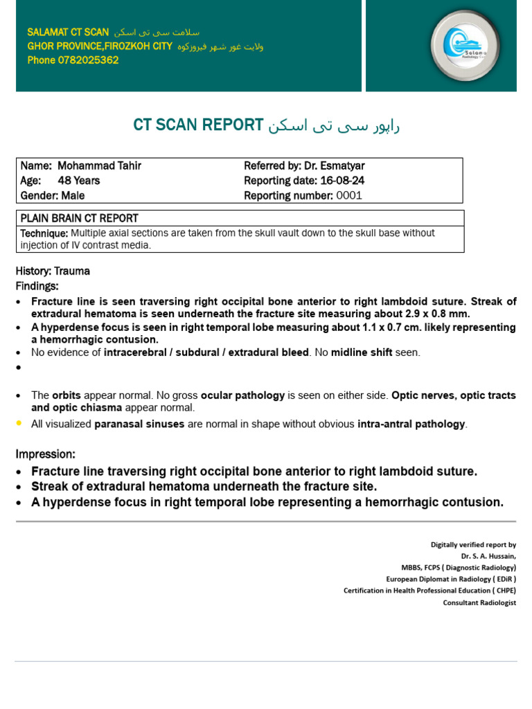 Mohammad Tahir 125620 | PDF