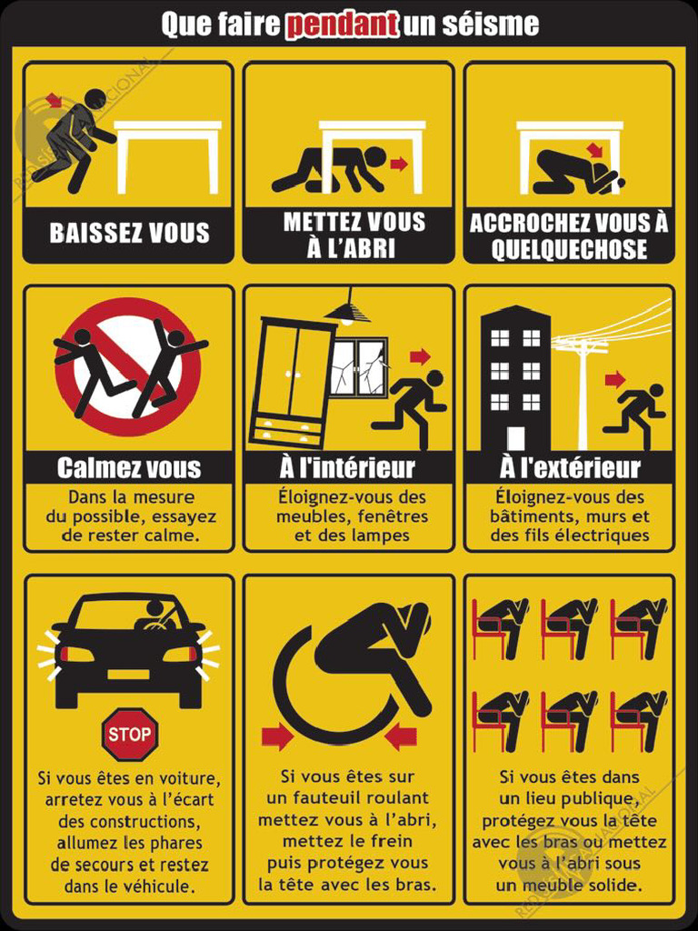 Comment Bien Refaire en Cas de Séisme | PDF