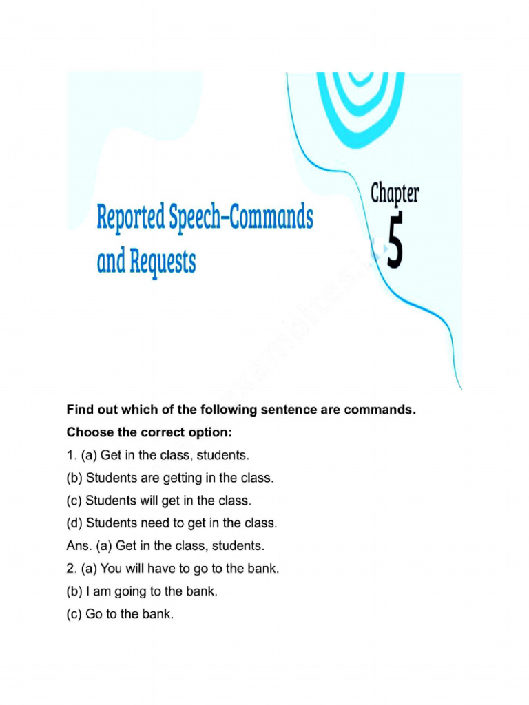 5-Commands and Requests | PDF