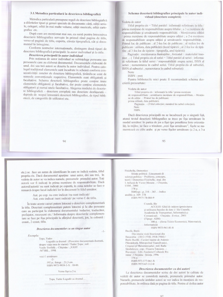 Descriere-Bibliografica 17 P | PDF