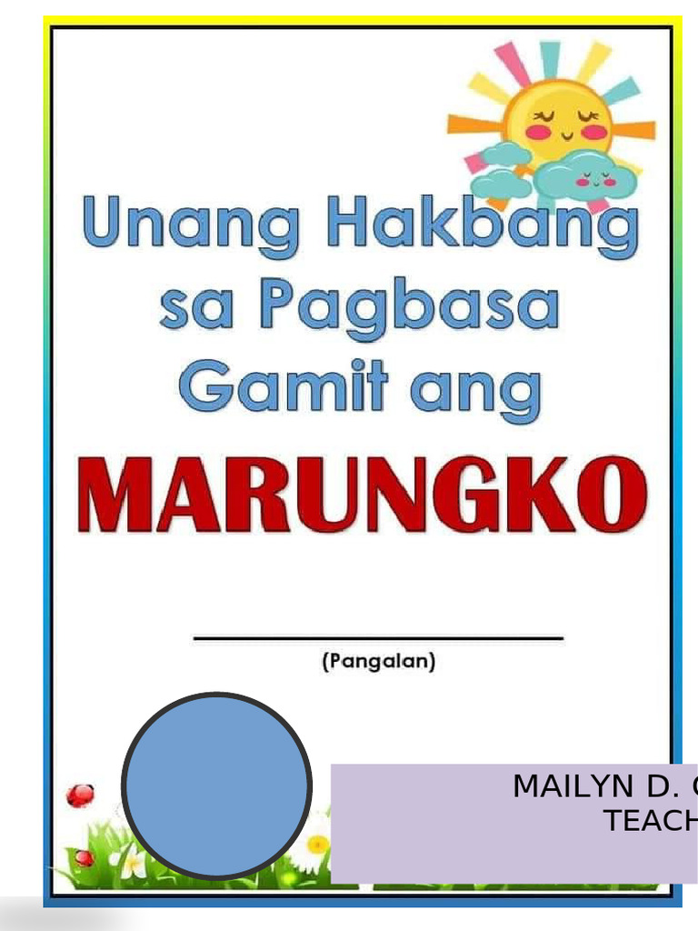 BASAHON MARUNGKO WORD | PDF