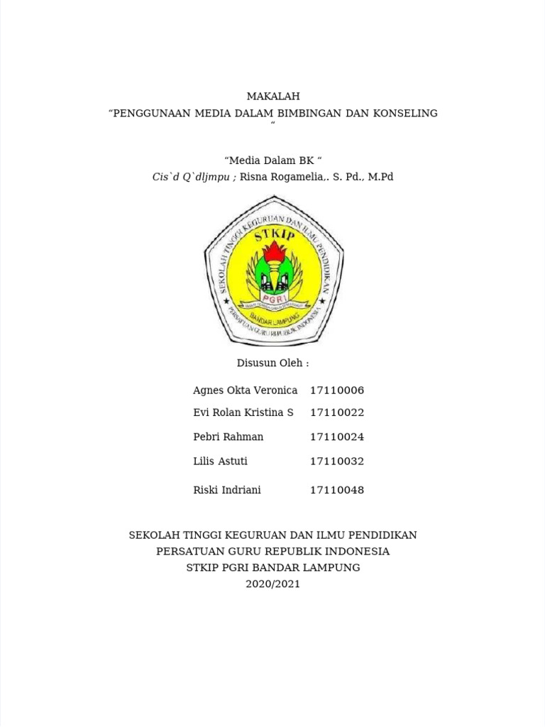 PDF Makalah Media BK - Compress | PDF
