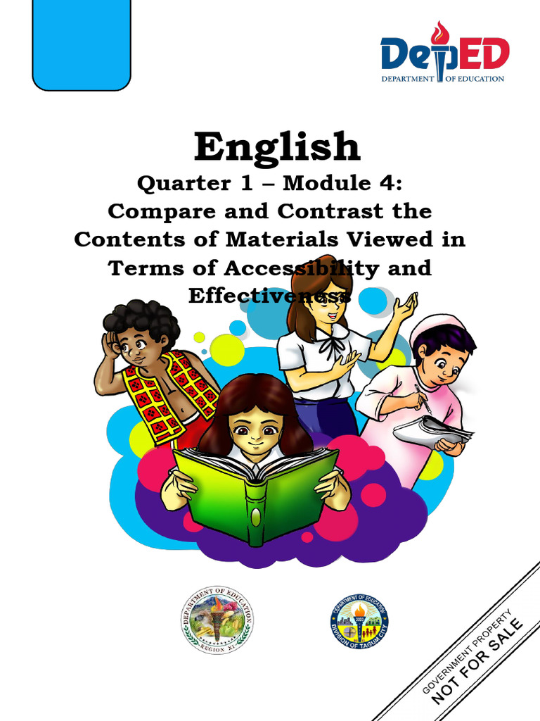 ENGLISH 10 Q1 Module 4.for Printing | PDF