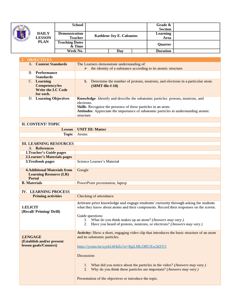 Cabantoc, Kath Brainlinks Demo. | PDF