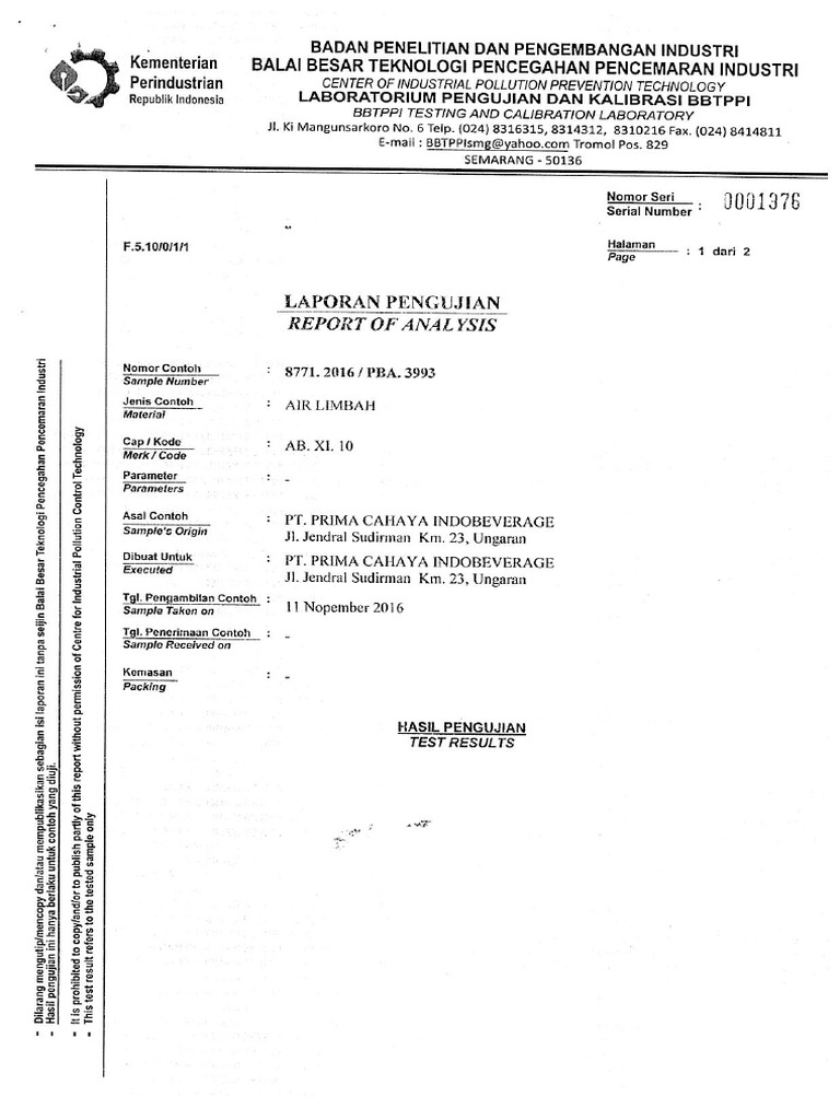 5 Effluent Nop 2016 | PDF