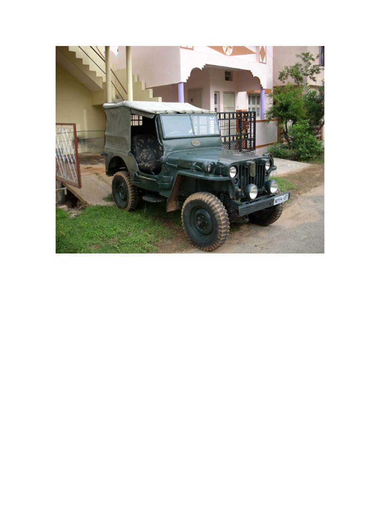 Ford WWII Jeep | PDF