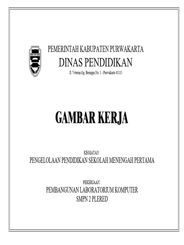 Pembangunan Labkom 2 Plered | PDF