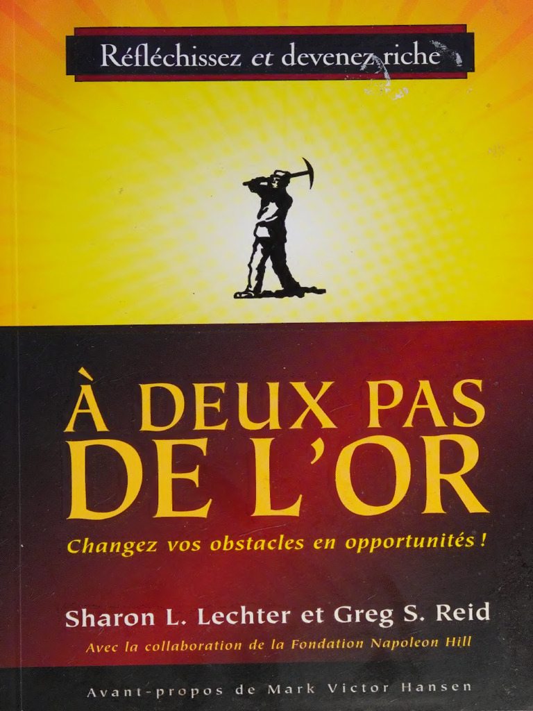 Sharon L. Lechter Et Greg S. Reid - : Avant-Propos de Mark Victor ...