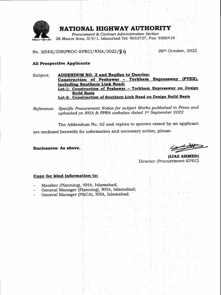 Addendum No. 2 | PDF