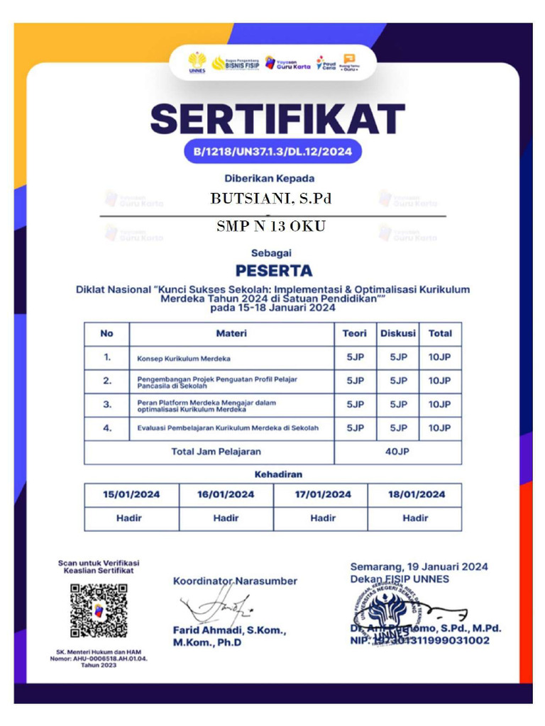 Butsiani-Sertifikat 4 | PDF