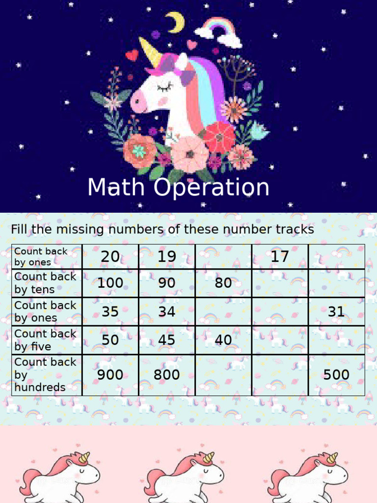 Math Operation 2 Pdf