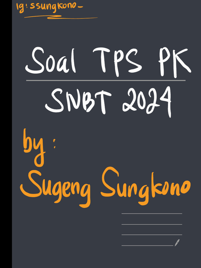 Kumpulan Soal Utbk 2024 | PDF